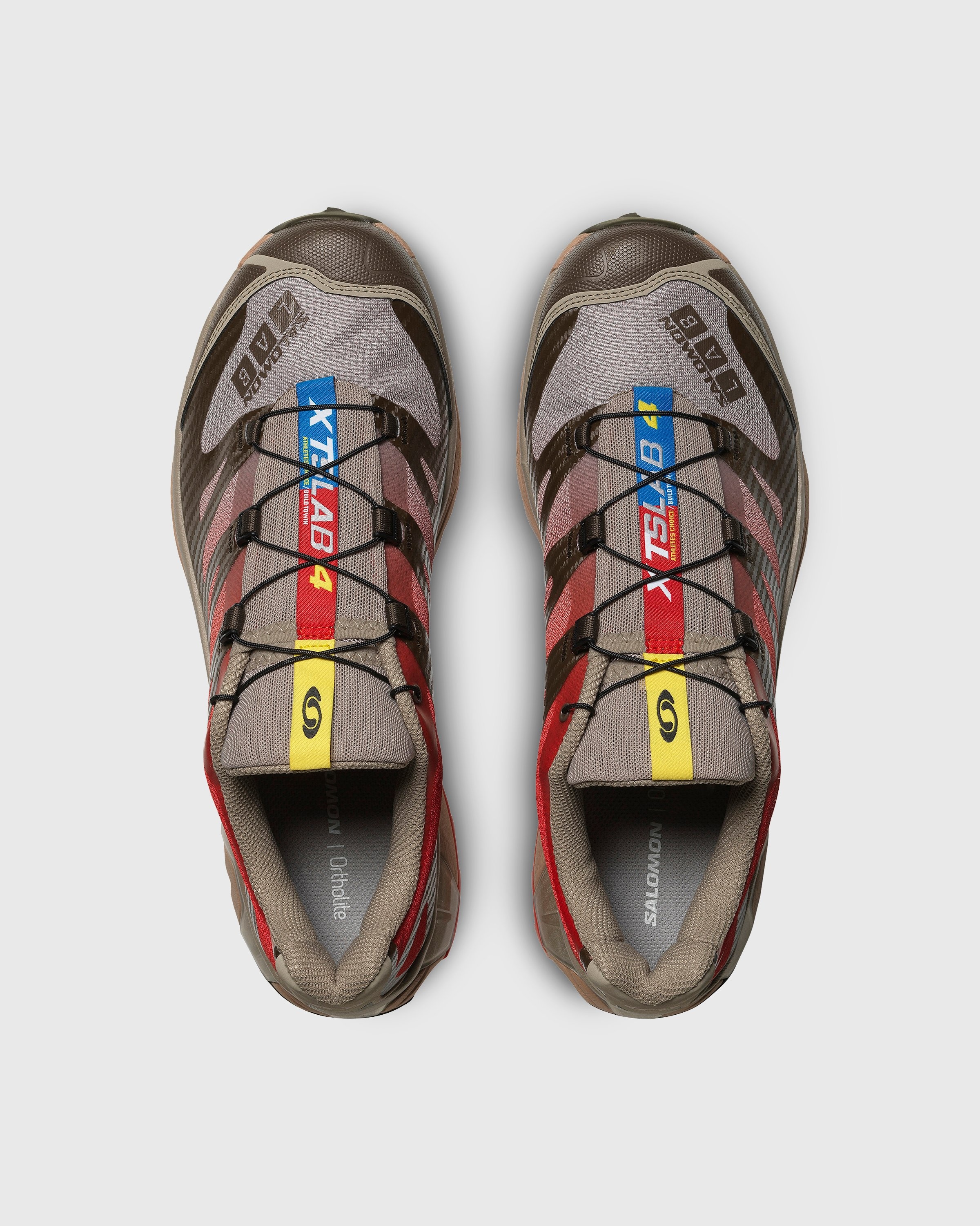 Salomon – XT-4 OG Wren/Vintage Khaki/Aurora Red | Highsnobiety Shop